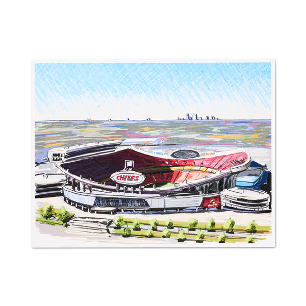 Liz Vargas Arrowhead Stadium Digital – Made in KC