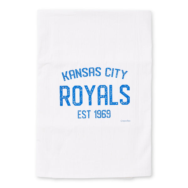 Royal Tea Towel, Green Bee KC – Made in KC