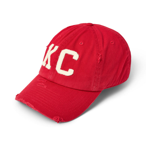 1KC Baseball Cap - Red – Made in KC