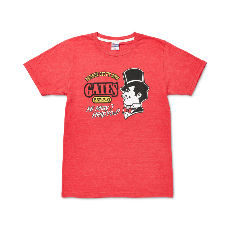 Kansas City's Own Gates Bar-B-Q Tee, Charlie Hustle – Made in KC