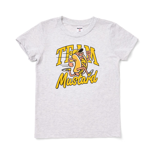 Team Mustard Hot Dog Tee Youth, Charlie Hustle – Made in KC