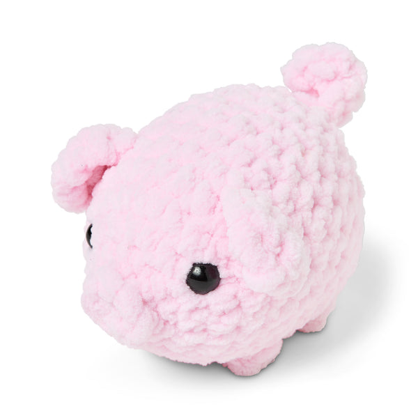 Pig Crochet Stuffy, Cute N Sassy – Made in KC