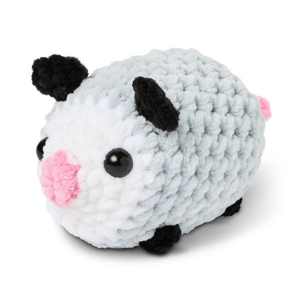 Opossum Crochet Stuffy, Cute N Sassy – Made in KC