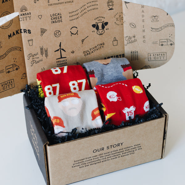 Essential Game Day Sock Box – Made in KC