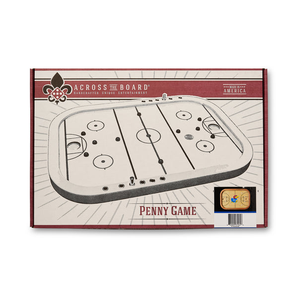 KU Jayhawks Penny Basketball Game, Across The Board – Made in KC