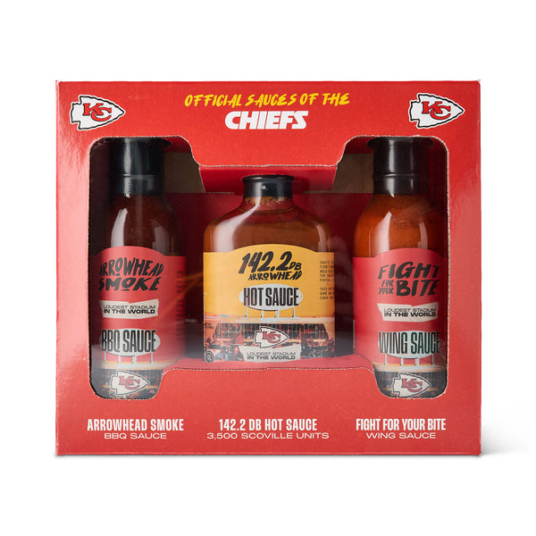 Gift Box of Official Sauces 3 Pack, Spicin' Foods – Made in KC