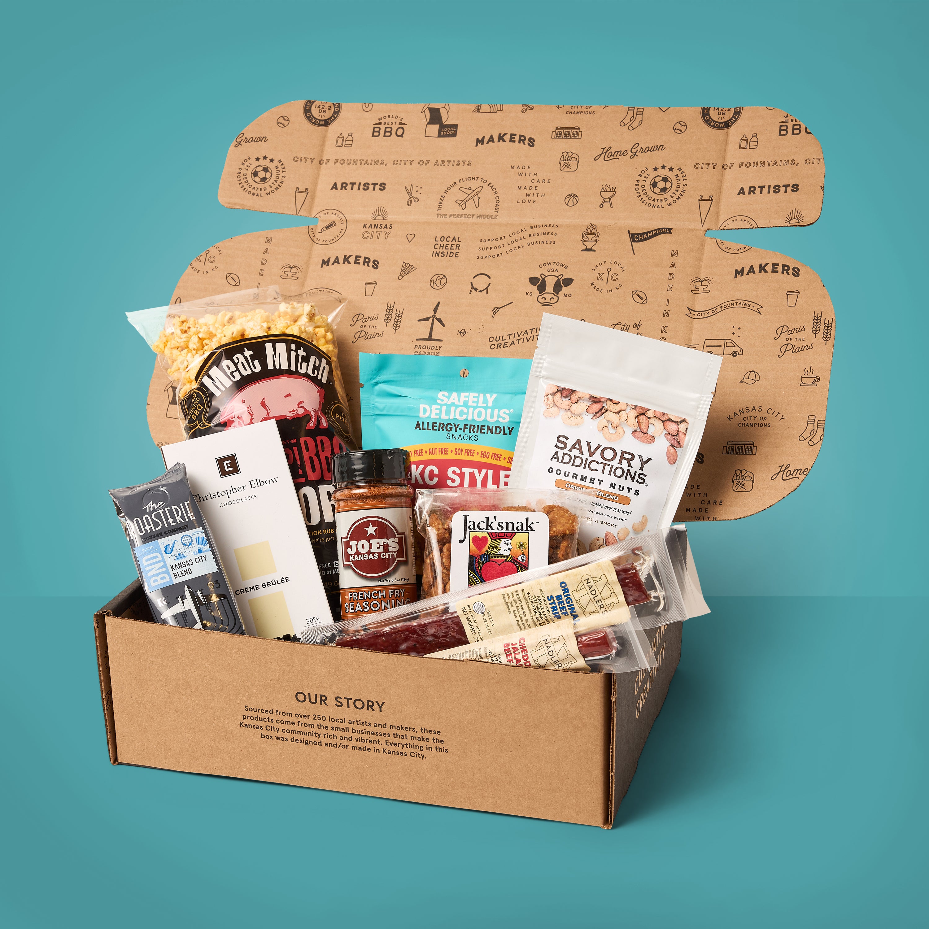 Snack Essentials Gift Box – Made in KC