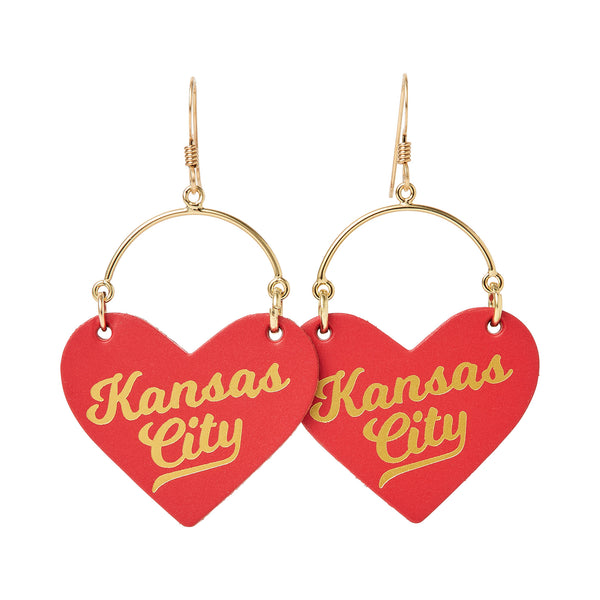 Crimson KC Lover, Nickel & Suede – Made in KC