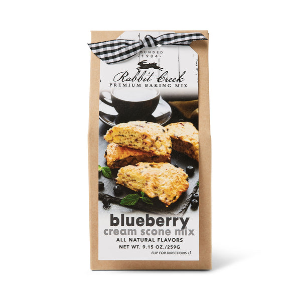 Blueberry Cream Scone Mix, Rabbit Creek – Made in KC