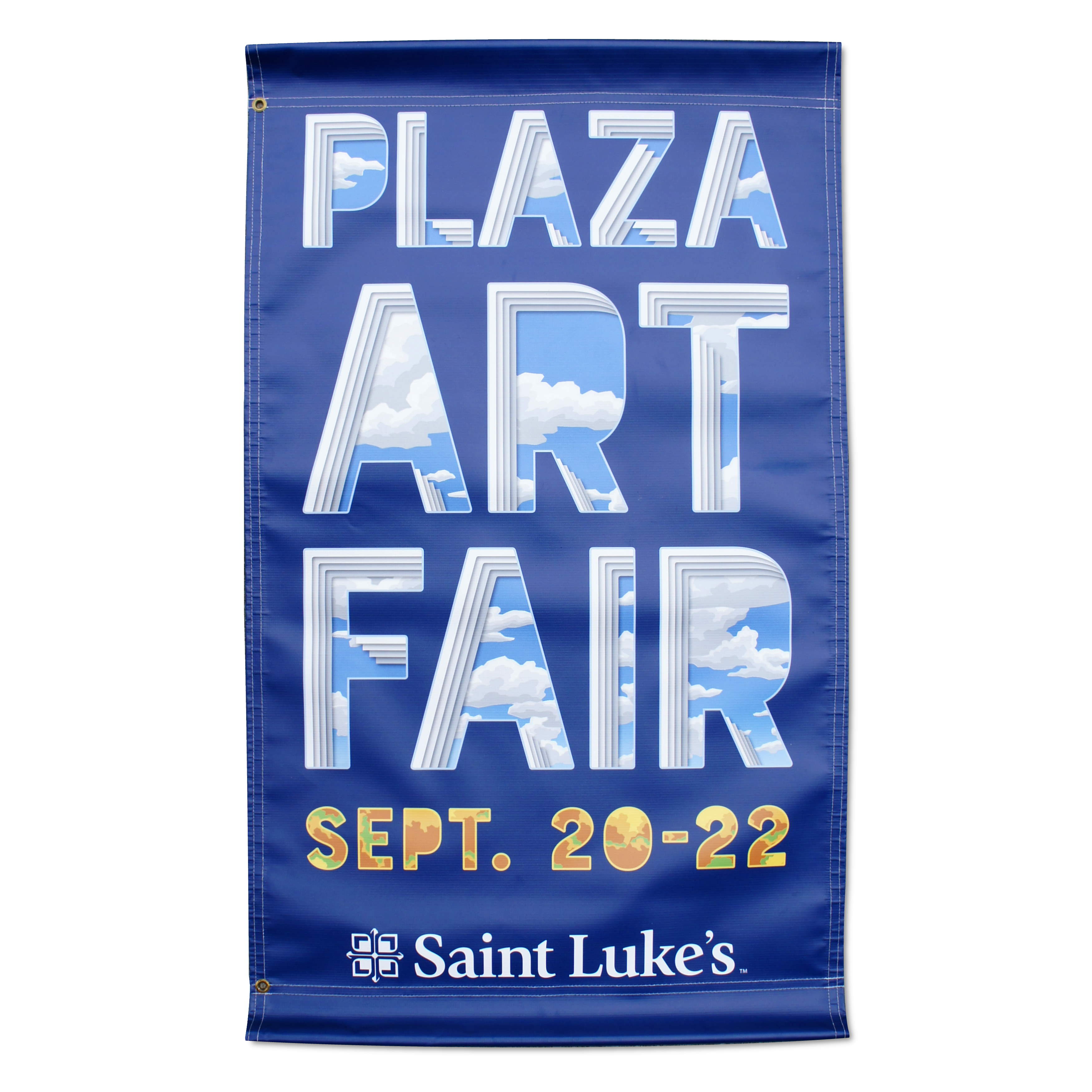 2019 Plaza Art Fair Banner - Steve and Bonnie Harmston – Made in KC