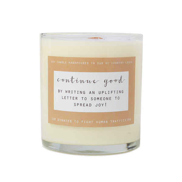 Continue Good Joy Candle – Made in KC