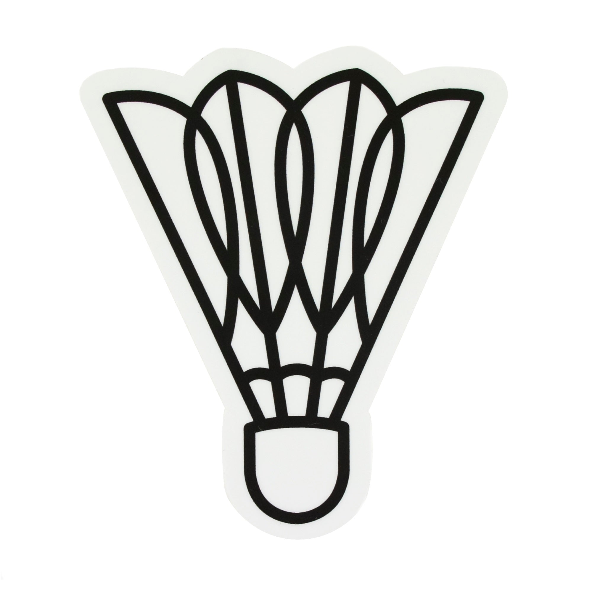 Flint & Field Shuttlecock Sticker – Made in KC