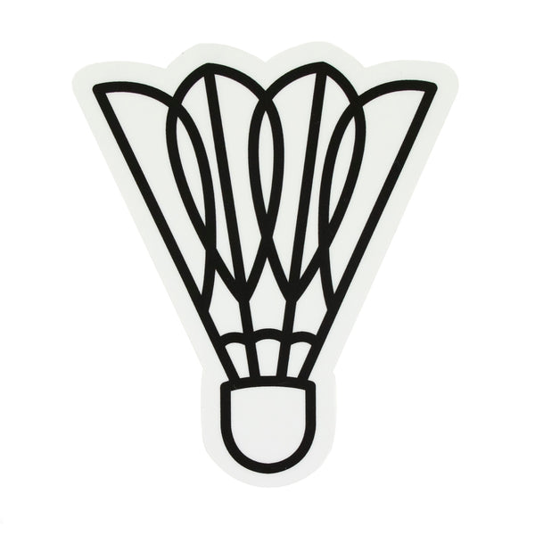 Flint & Field Shuttlecock Sticker – Made in KC