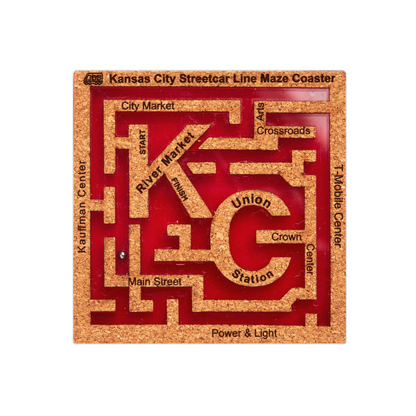 Fun Frames N Things Kansas City Maze Coaster – Made in KC