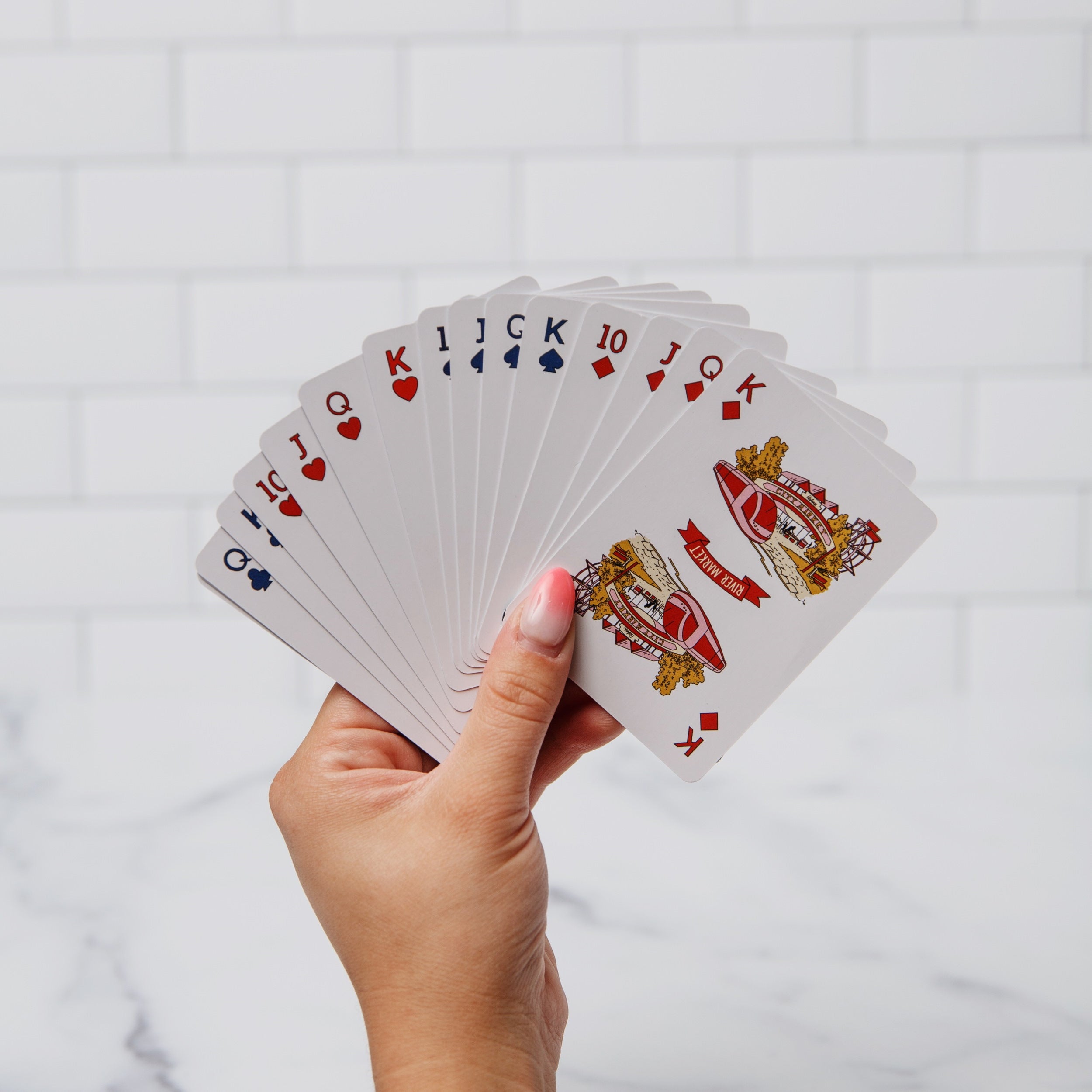 KC Labyrinth Neighborhoods of Kansas City Playing Cards – Made in KC